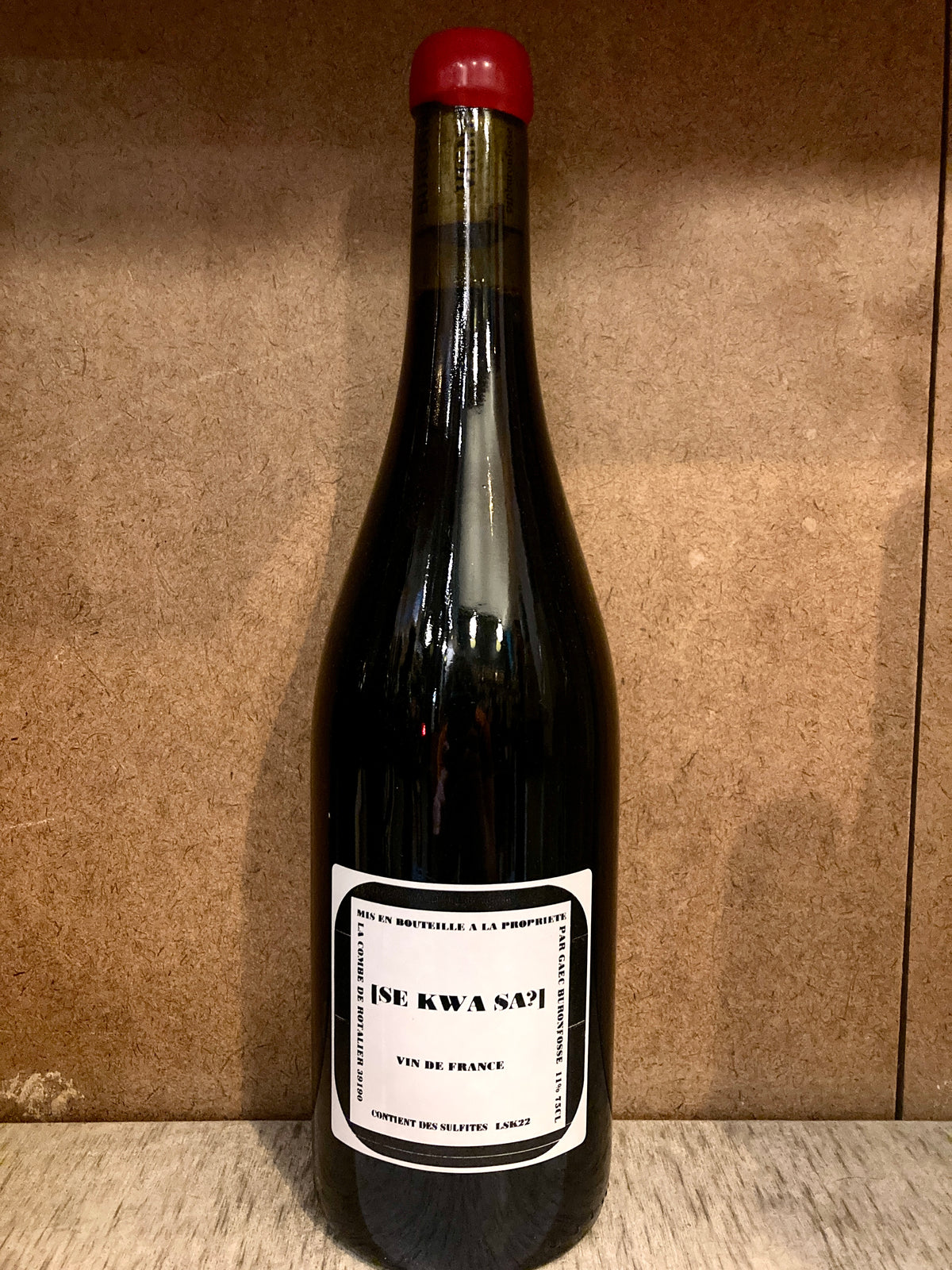 Buronfosse 'Se Kwa Sa?' Red 2021– Vinyl Wine